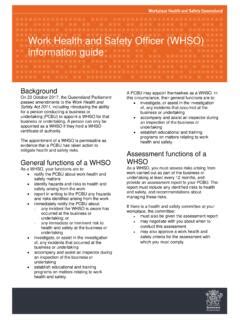 Work Health Safety Officer Worksafe Qld Gov Au Work Health Safety Officer Worksafe Qld