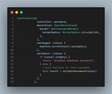 FLUTTER MEMBUAT PASSWORD STRENGTH CHECKER Baraja Coding