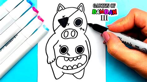 How To Draw Chef Pigster From Garten Of Banban Youtube Otosection