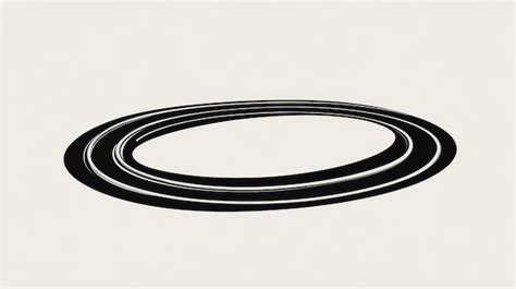 An Icon Of A Railway Train Track On A Modern Route A Round Circular