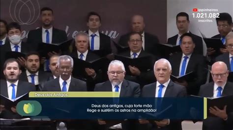 Deus Dos Antigos Coral Masculino Da Igreja Presbiteriana De Pinheiros