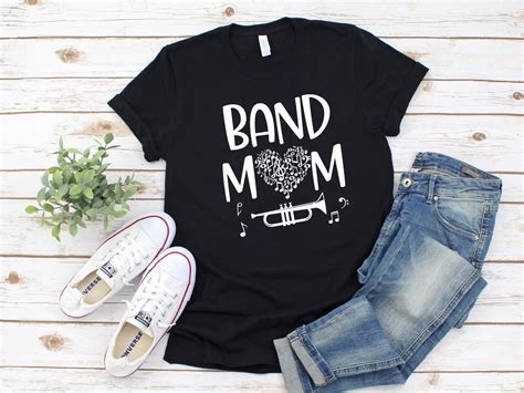 Band Mom Shirt Cute Band Mom T Trumpet Player Mom Shirt Band Mom