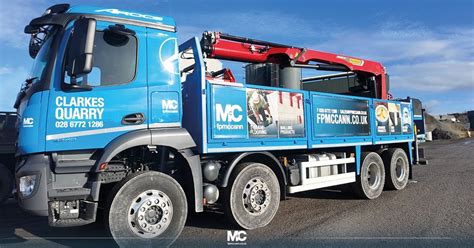 Fp Mccann Pictured Delivering Blocks To An Ongoing 40 House Development In Enniskillen For