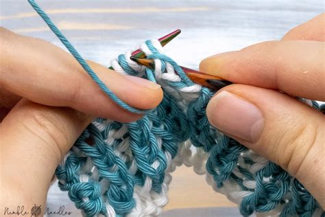 How To Br4st Dec The Centered Brioche Stitch Double Decrease