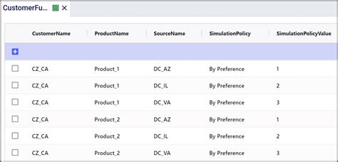 Adding Sourcing Policies Via The Sourcing Tables Simulation Optilogic