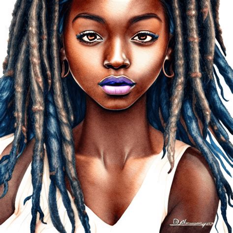 Dark Skinned Princess In Disney Princess Style · Creative Fabrica