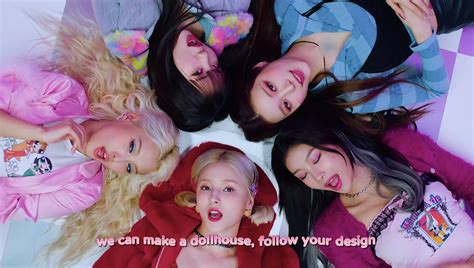 Music Video Fashion MOMOLAND X CHROMANCE Wrap Me In Plastic Ash