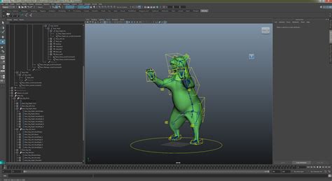 Bear Xgen Fur 3d Ma