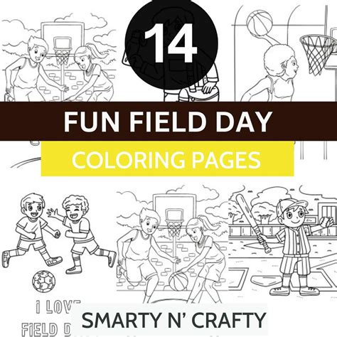 14 Field Day Coloring Pages Fun Bringing The Spirit Alive Approaching Home