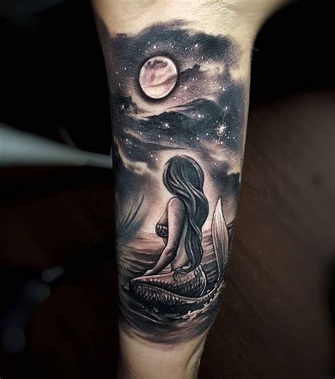 64 Cool Mermaid Tattoo Ideas That Can Make You Look Stunning Mermaid Tattoo Designs Mermaid
