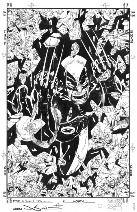 Jason Pearson X Force Annual Vol 3 1 Cover In Joey Pun S Jason