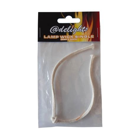 Delights Lamp Wick 3mm X 30cm Single Each Caprichem Online
