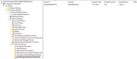 Distribute Root Certificate Gpo Ad Security Windows Power Platform