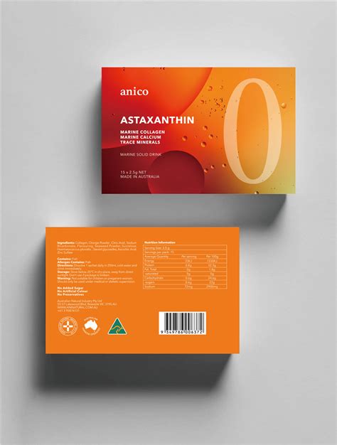 Astaxanthin Solid Drink Australian Natural Industry Ani