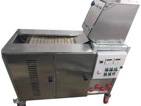 Stainless Steel Semi Automatic Electric Roti Maker Capacity 1000
