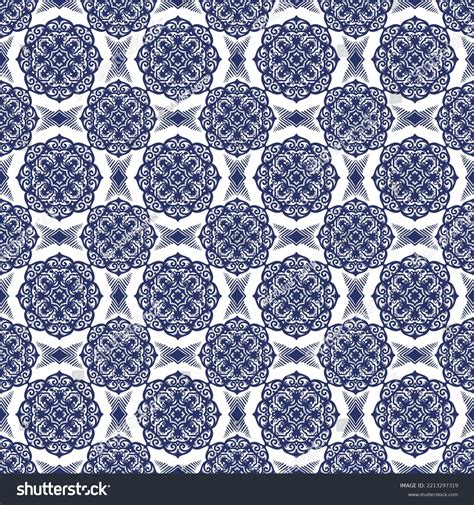 geometric folklore ornament tribal ethnic texture stock illustration