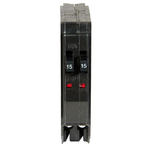 Square D Qo 2 15 Amp Single Pole Tandem Circuit Breaker Qo1515c The