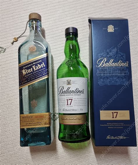 블루라벨 발렌타인17년산 공병 리빙 생활 중고나라