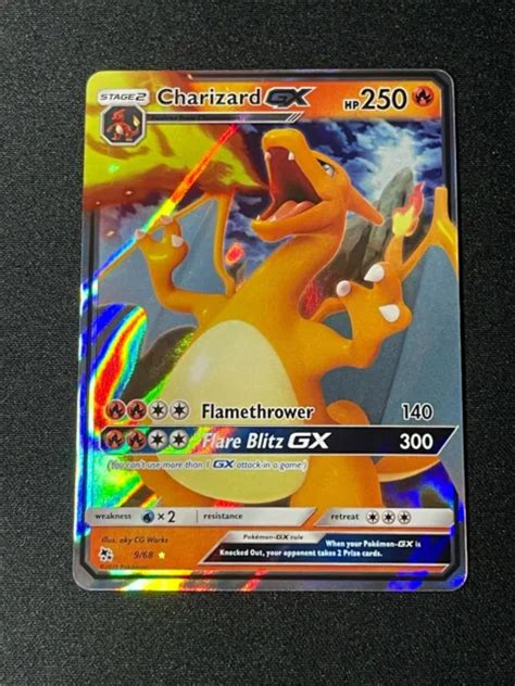 Pokemon Charizard Gx 968 Ultra Rare Hidden Fates Near Mint Condition