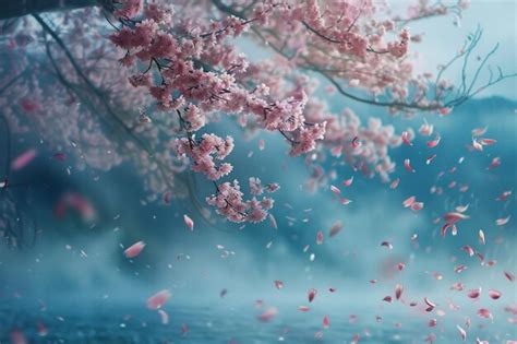 Cherry Blossoms Wind Images Free Download On Freepik