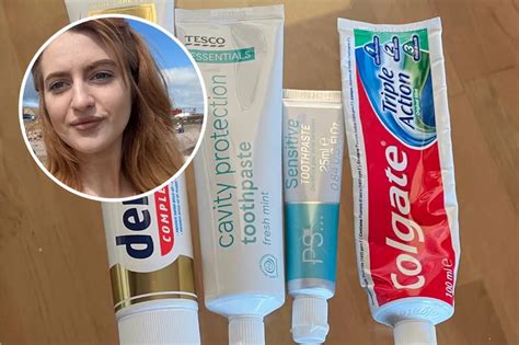 I Compared Tesco Lidl And Primark S Own Brand Toothpaste To Colgate