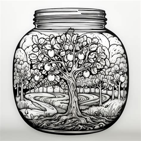 44000 Tree Jar Illustration Pictures