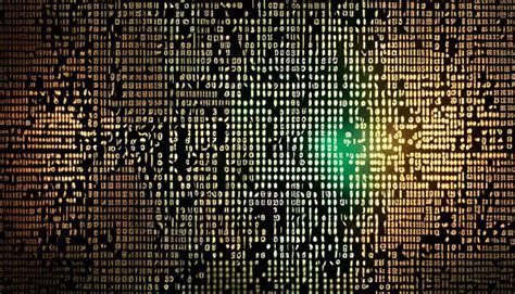 Abstract Matrix Code Premium Ai Generated Image