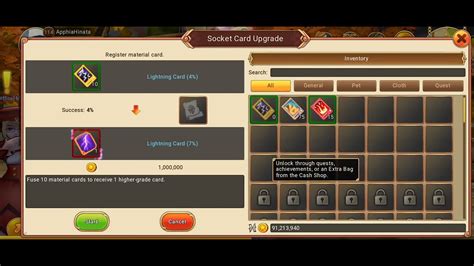 Flyff Universe Lightning Card 7 Youtube