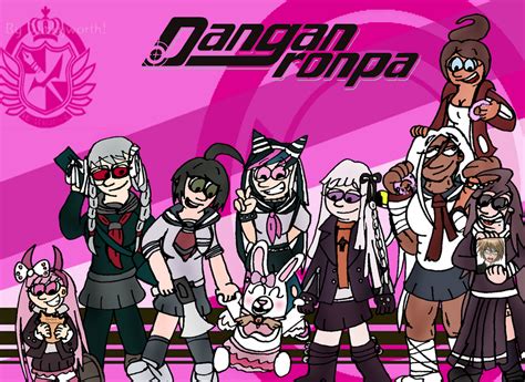 Danganronpa Girls By Duckyworth On Deviantart