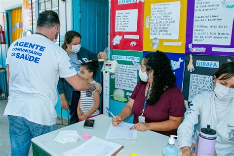 Alunos Da Rede Municipal Recebem Vacinação Na Escola