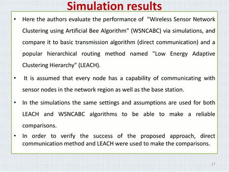 Cluster Based Wireless Sensor Network Routings Ieee Ppt