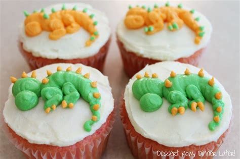 Dragon Cupcakes Tutorial Dessert Now Dinner Later