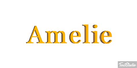 Amélie Movie Animated  Logo Designs