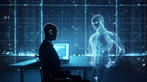 Premium Photo Business Chat With Ai Artifical Intelligence Ai Generated