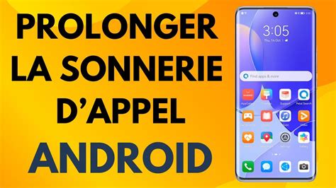 Top 44 imagen comment augmenter la durée de sonnerie chez orange fr