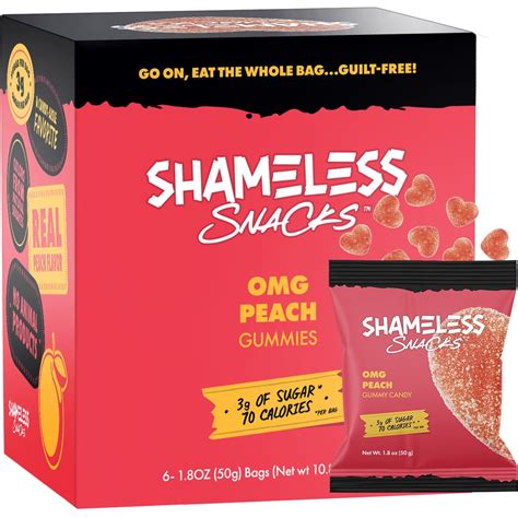 Shameless Snacks Healthy Low Calorie Snacks Low Carb Keto Gummies