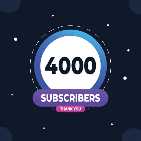 Thank You Subscribers Or Followers Web Social Media Modern Post Design