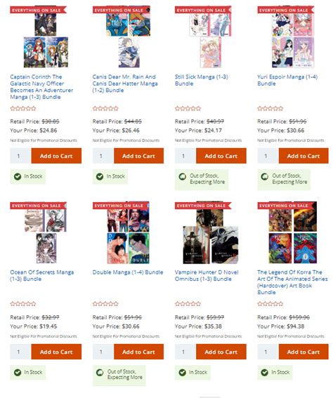 Manga Alerts Restocks Uw7s On Twitter RightStufAnimne S Week 1
