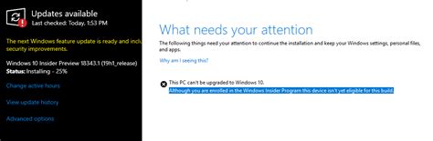 Issue Updating To 183431 Getting An Error Message Please Help R