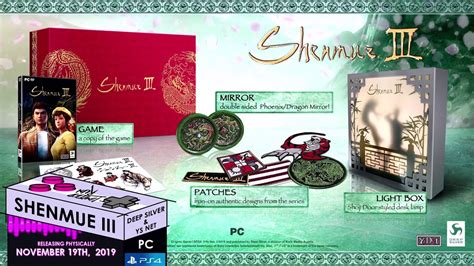 Shenmue Iii Collectors Edition Limited Run Games Youtube