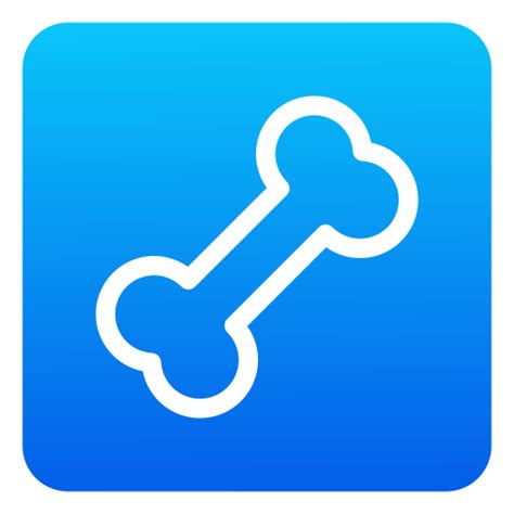 Bone Generic Flat Gradient Icon
