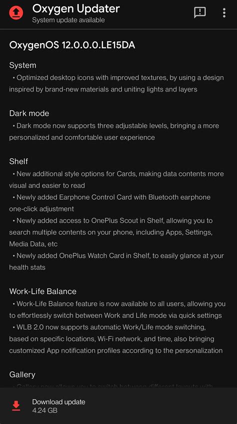 OxygenOS Update Rolling Out R OnePlus Pro
