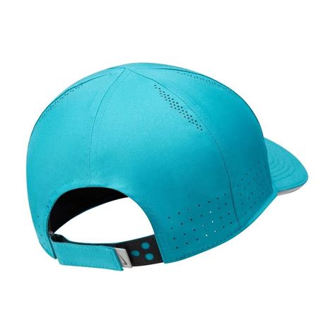 Nike Dri Fit Aerobill Featherlight Perforated Running Cap Bright