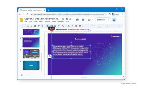 How To Do Hanging Indent On Google Slides