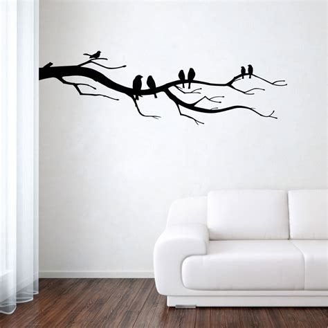 Branch Tree Wall Decal Vinyl Sticker Wall Art Mural Available In Different Sizes And