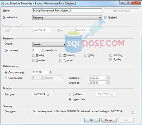 Configure Backup Automation