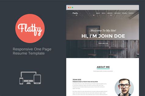 Free 38 Html5 Resume Templates Free Samples Examples Format Download