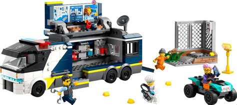 Police Mobile Crime Lab Truck Lego Brick