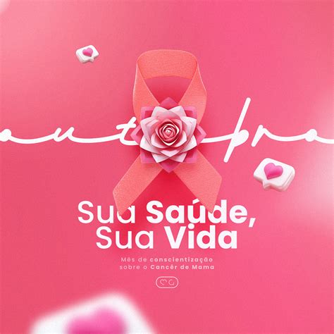 Social Media Outubro Rosa Coleção Designi On Behance