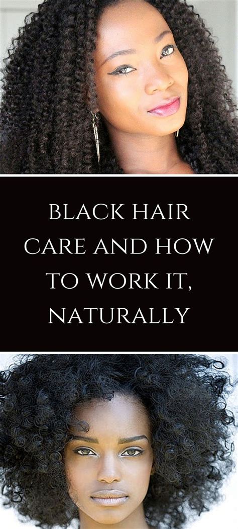 Black Hair Care And How To Work It Naturally Nyraju Skin Care